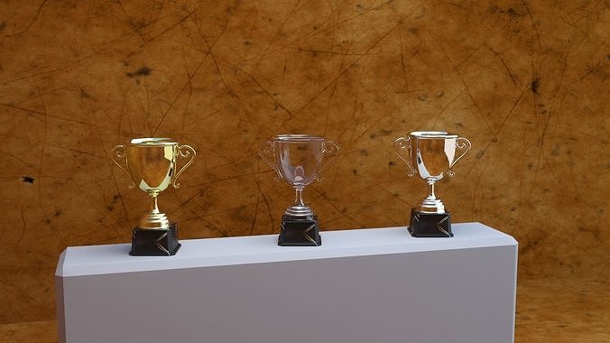 football Cup 3D model | CGTrader