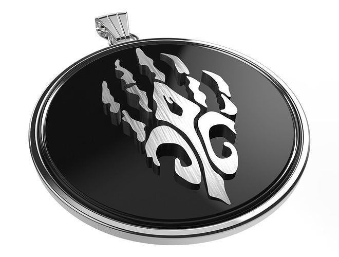 The Witcher amulets the third series of the The Witcher 3D model 3D ...