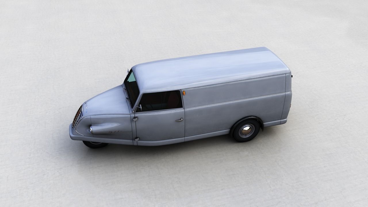 GOLIATH GOLI KASTENWAGEN 1955 3D model | CGTrader