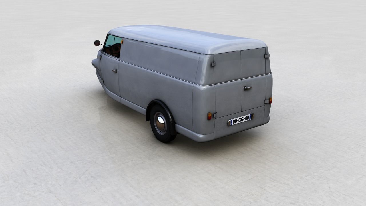 GOLIATH GOLI KASTENWAGEN 1955 3D model | CGTrader