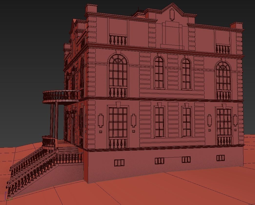 House 2 3D model victorian 3D model | CGTrader