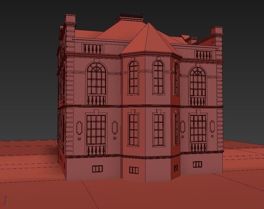 House 2 3D model victorian 3D model | CGTrader