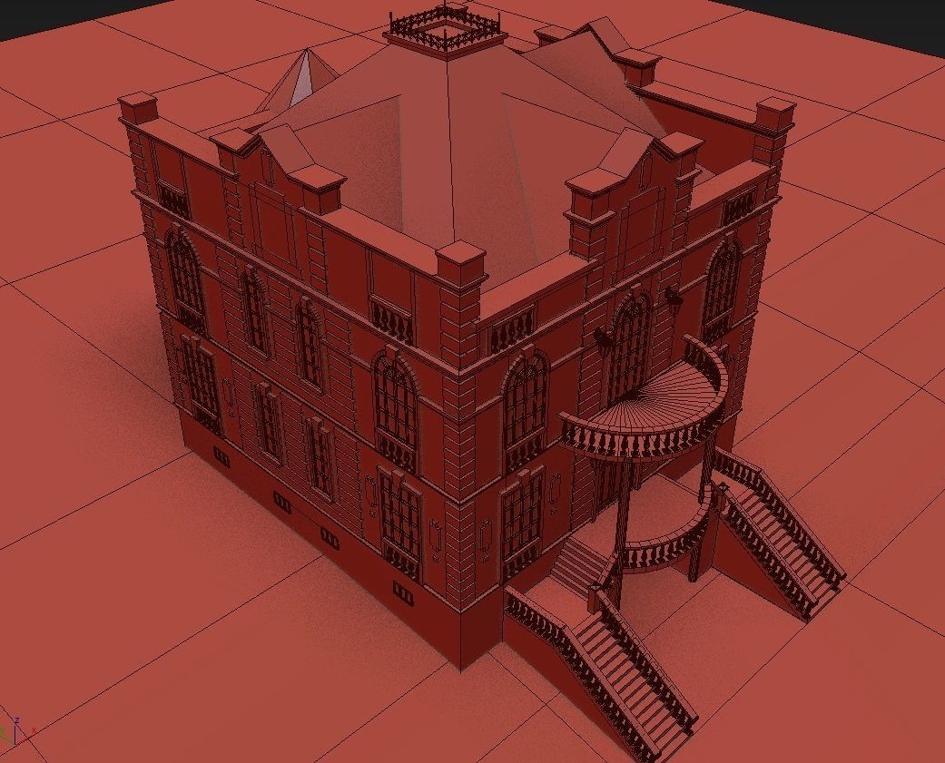 House 2 3D model victorian 3D model | CGTrader