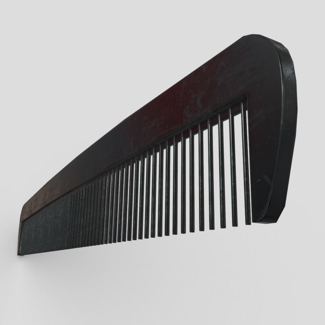 3D model Hair Comb 3 VR / AR / low-poly | CGTrader