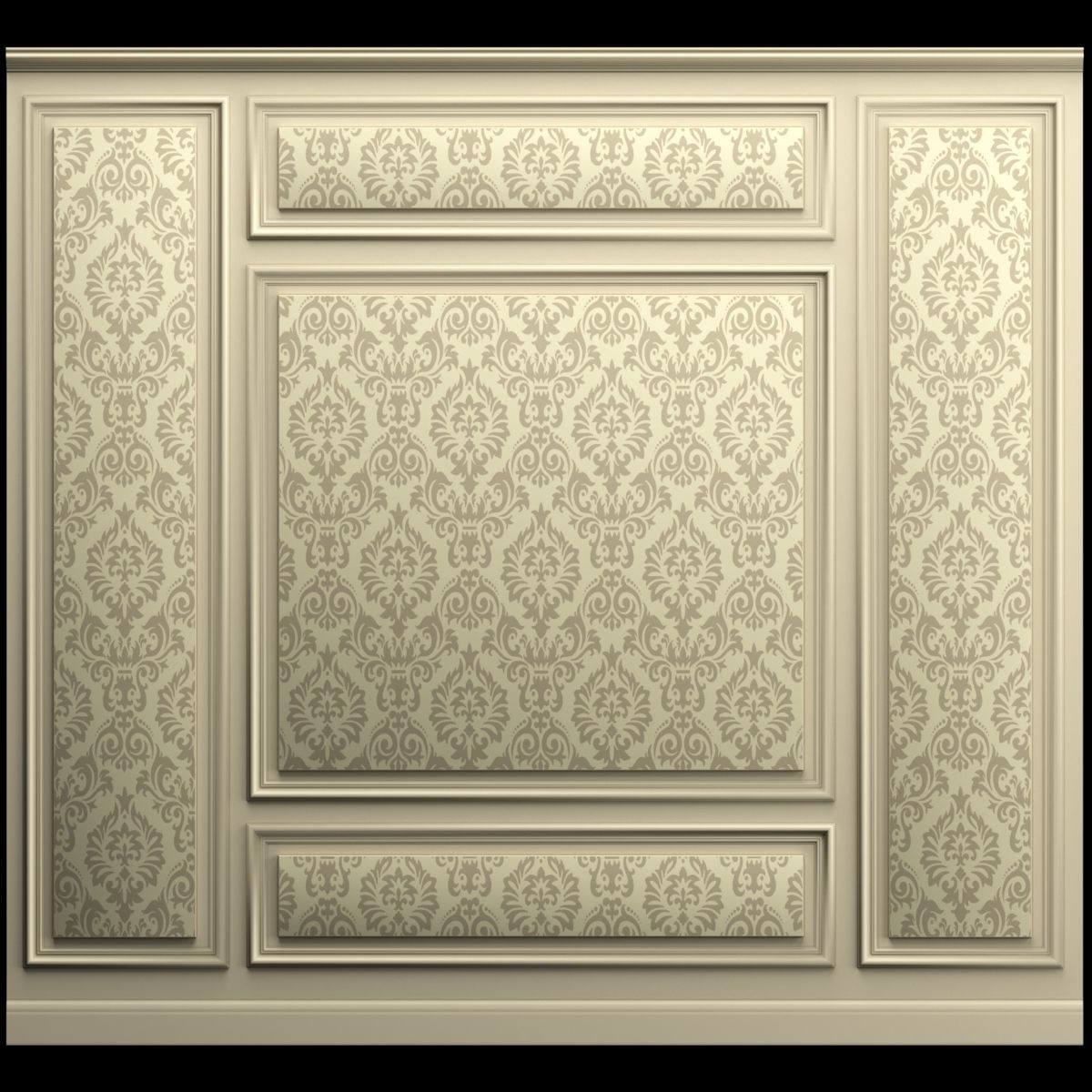 wall 3D Wall molding | CGTrader
