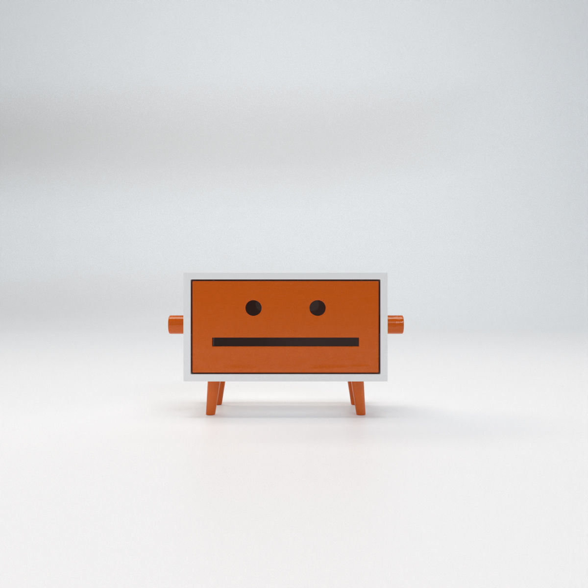 Smile Box Long free 3D model | CGTrader