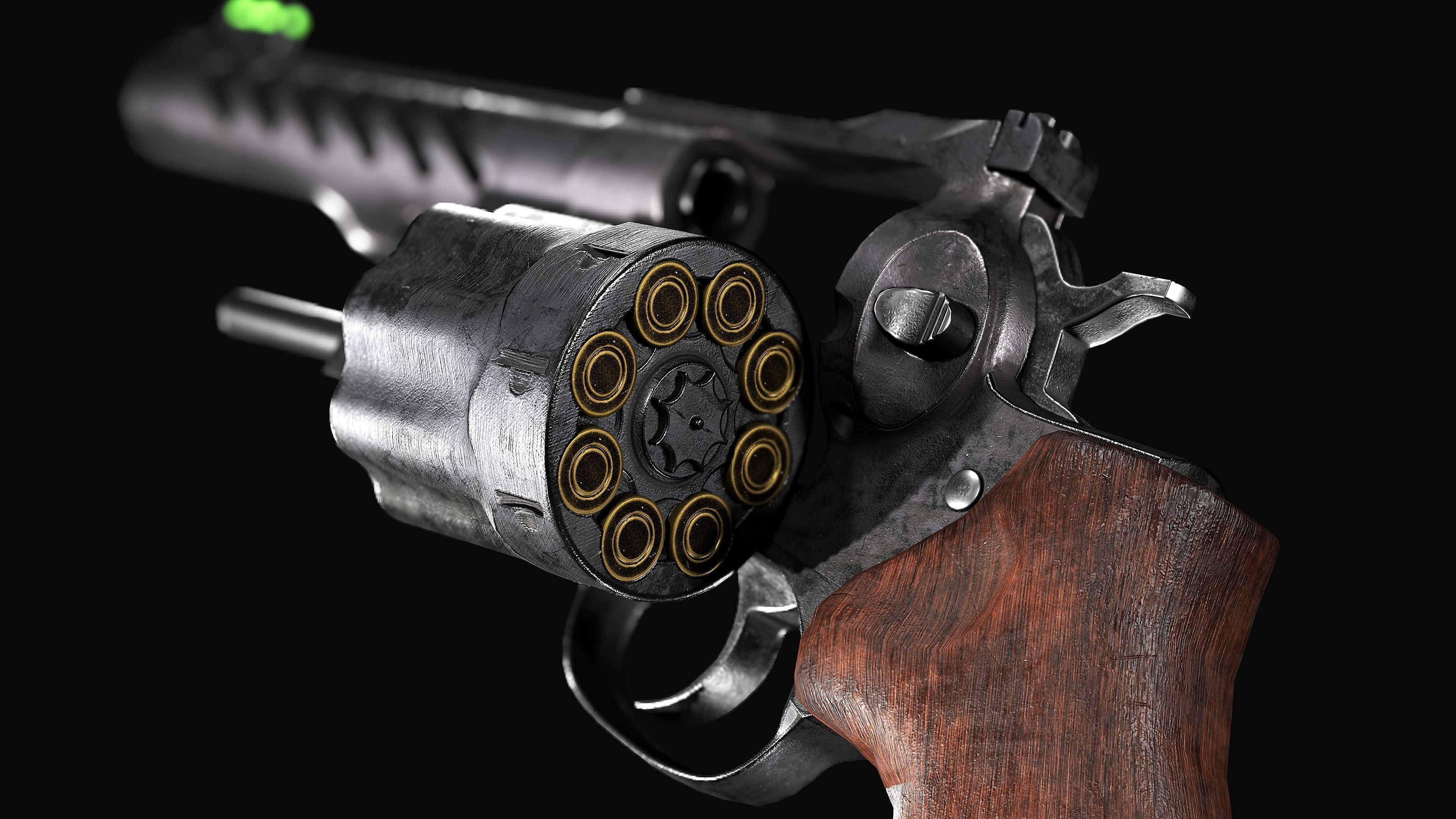 3D model GP100 Revolver VR / AR / low-poly | CGTrader