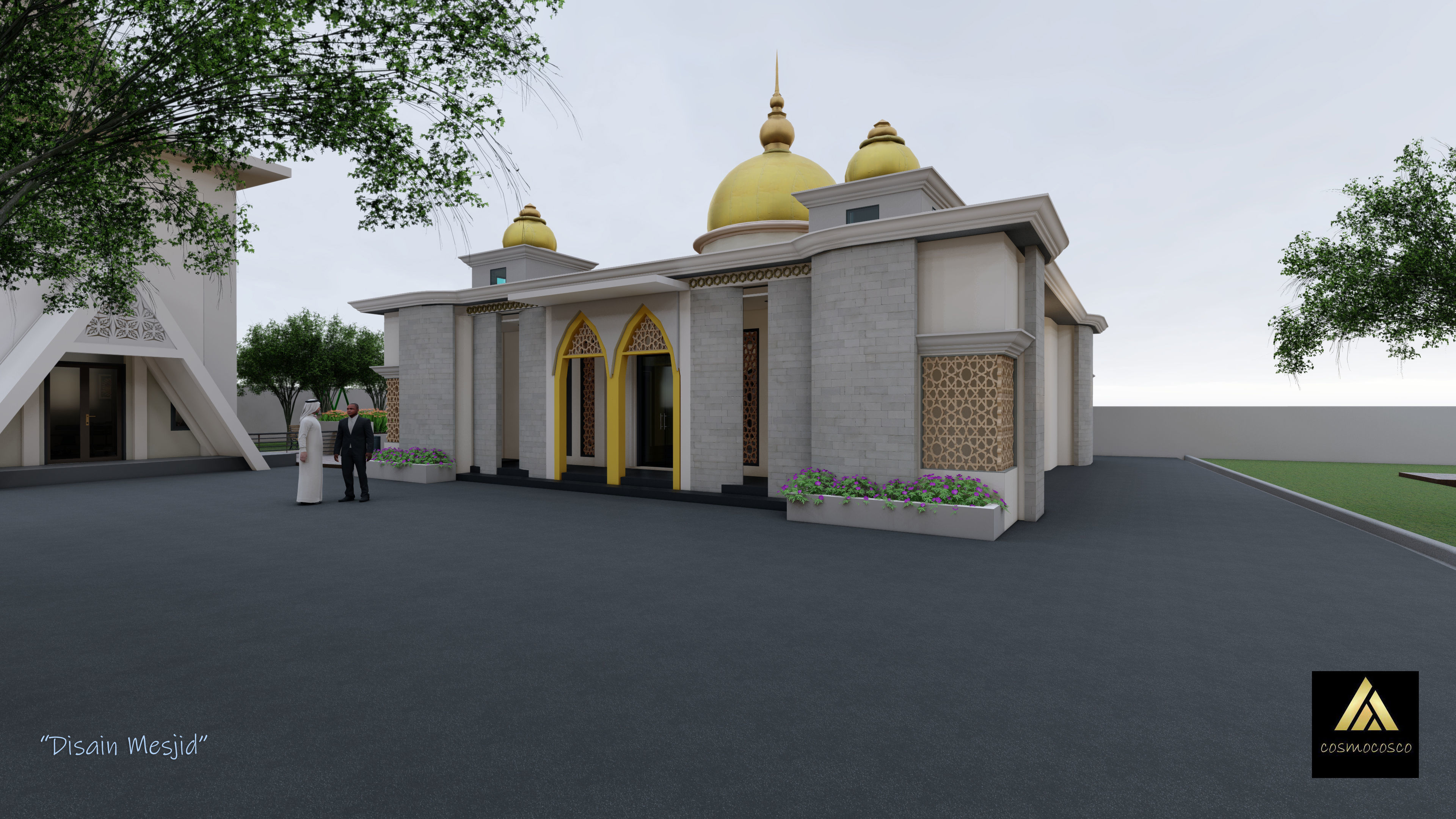 Mosque BIM Modelling 3D model | CGTrader