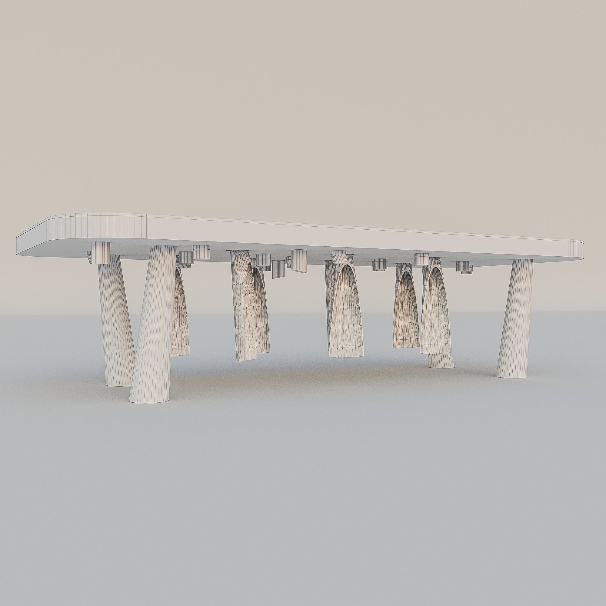 swedish smart bus stop 3D model | CGTrader