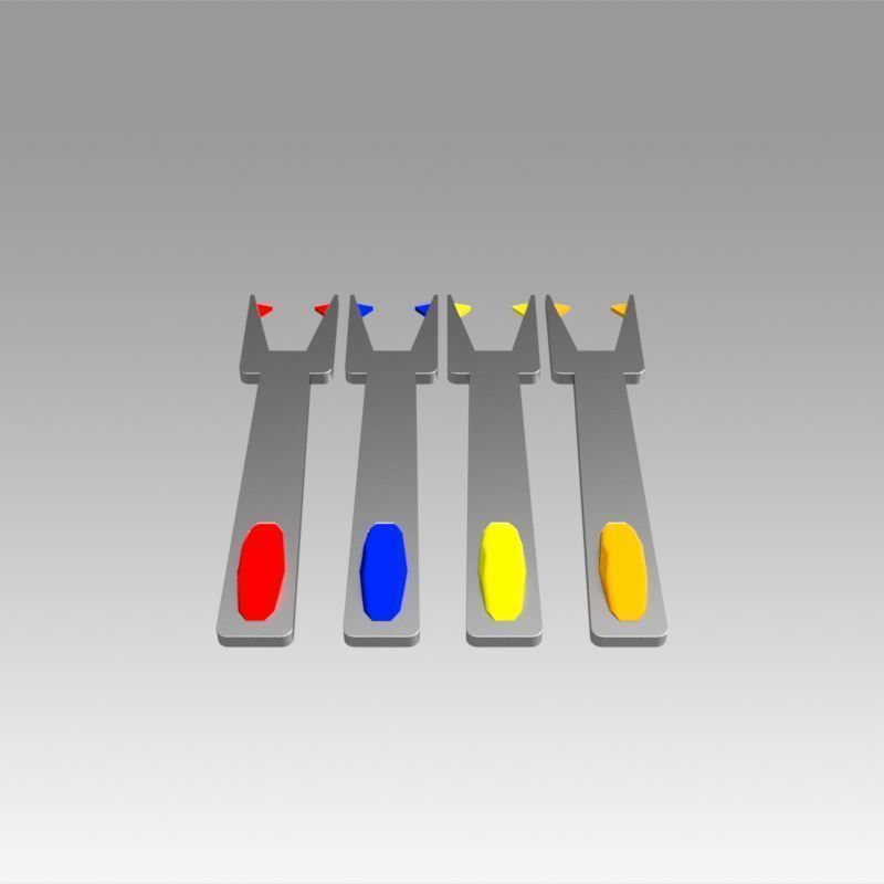 Star Trek Original Series Scotty Calibration Spanner tool prop 3D model ...