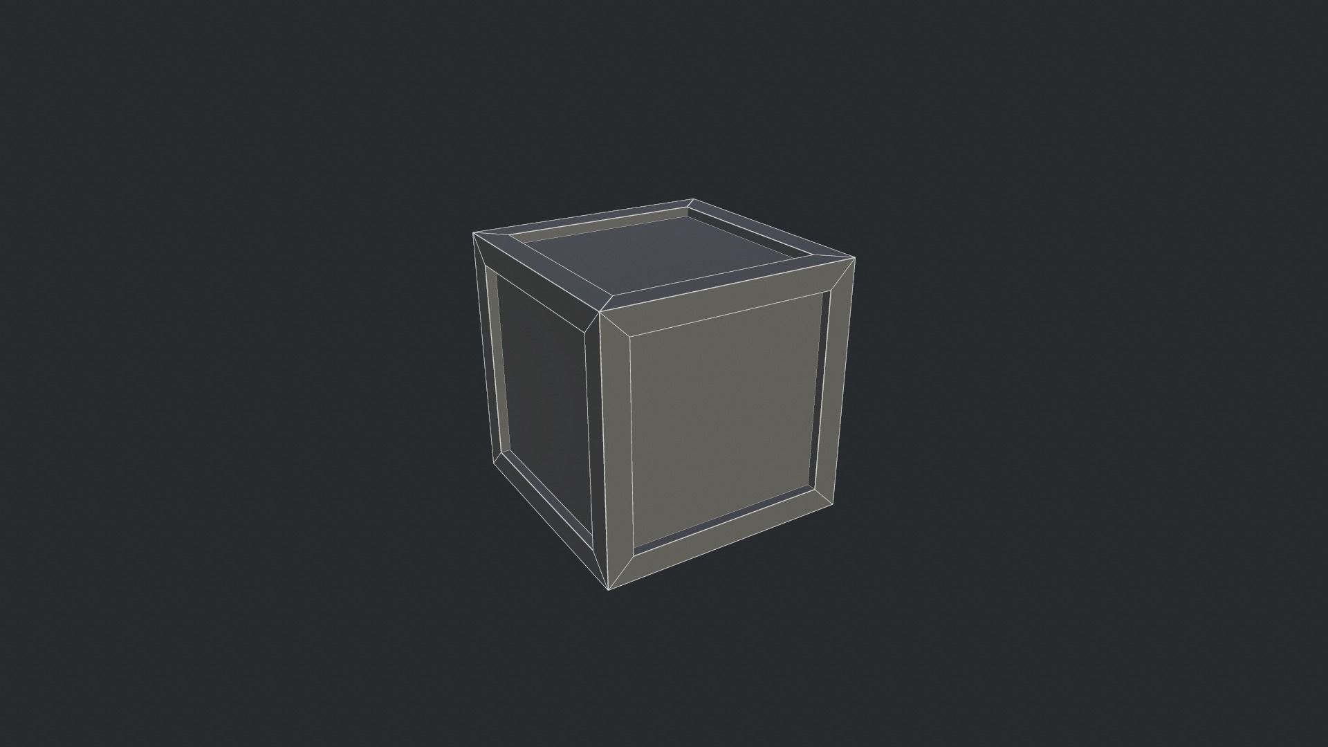 Wood box low-poly free VR / AR / low-poly 3D model | CGTrader