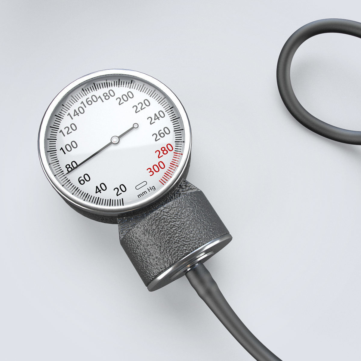 Sphygmomanometer stethoscope 3D model | CGTrader