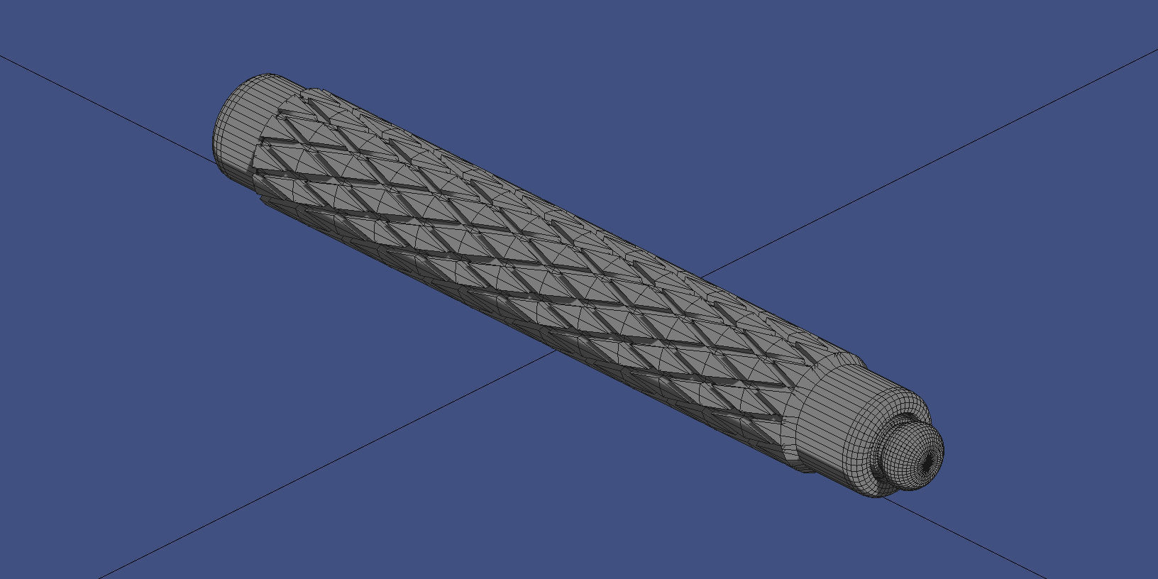 Telescoping Baton 3D model | CGTrader