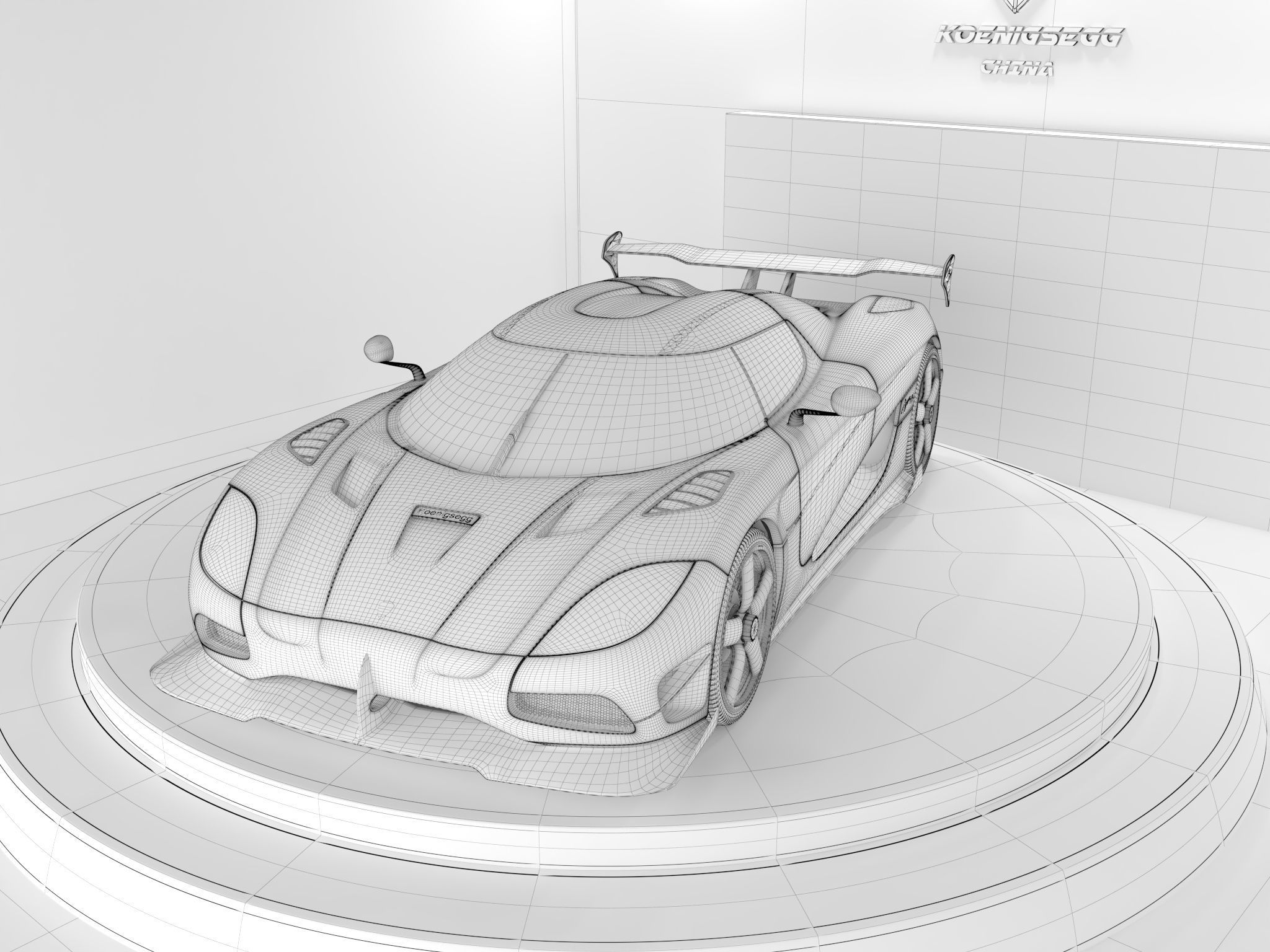Koenigsegg Agera Rs 3D model | CGTrader