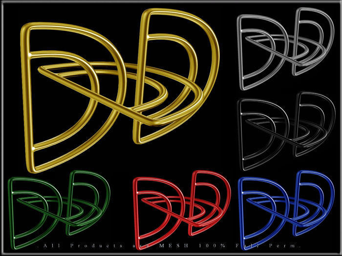 3D model Half Circle Metal Chain 3 Rings VR / AR / low-poly | CGTrader