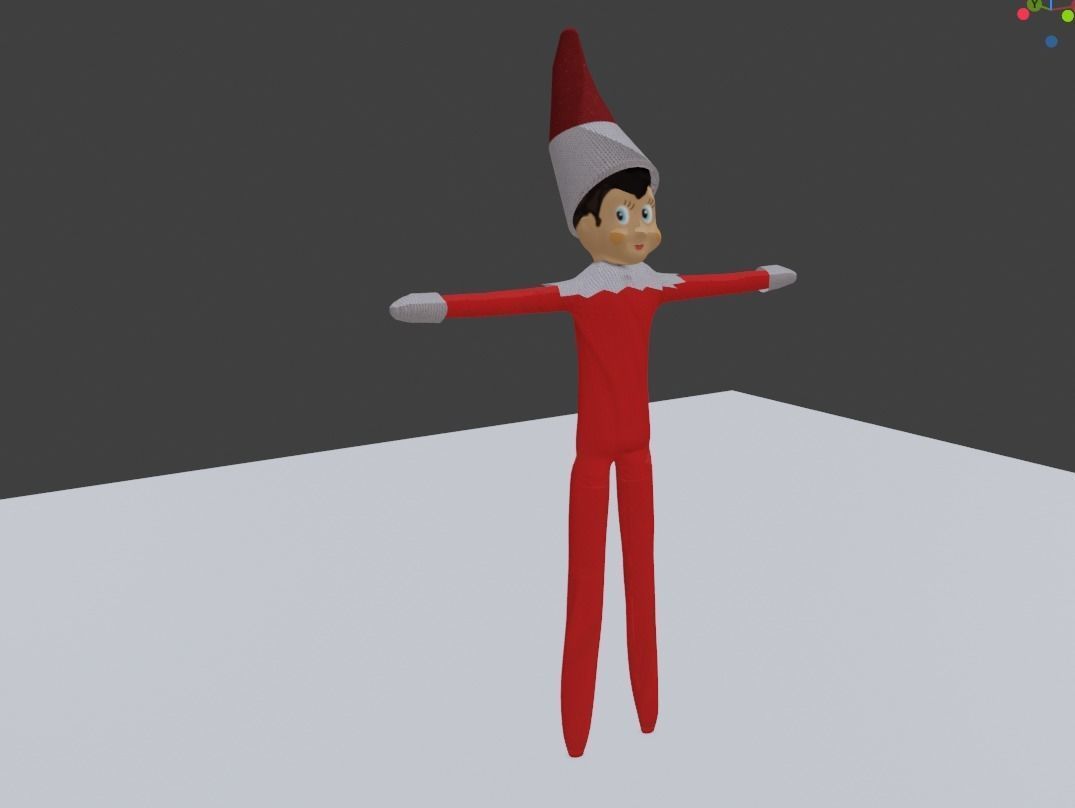 ELF Christmas 3D MODEL 3D model | CGTrader