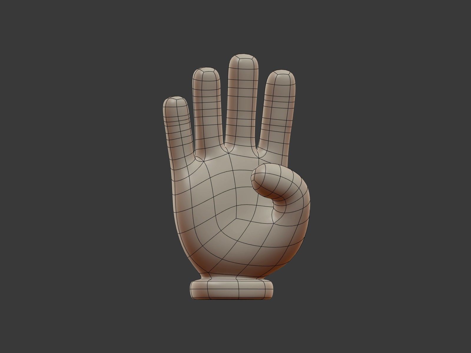 3D model Hand Emoji Signs - Icons Pack VR / AR / low-poly | CGTrader