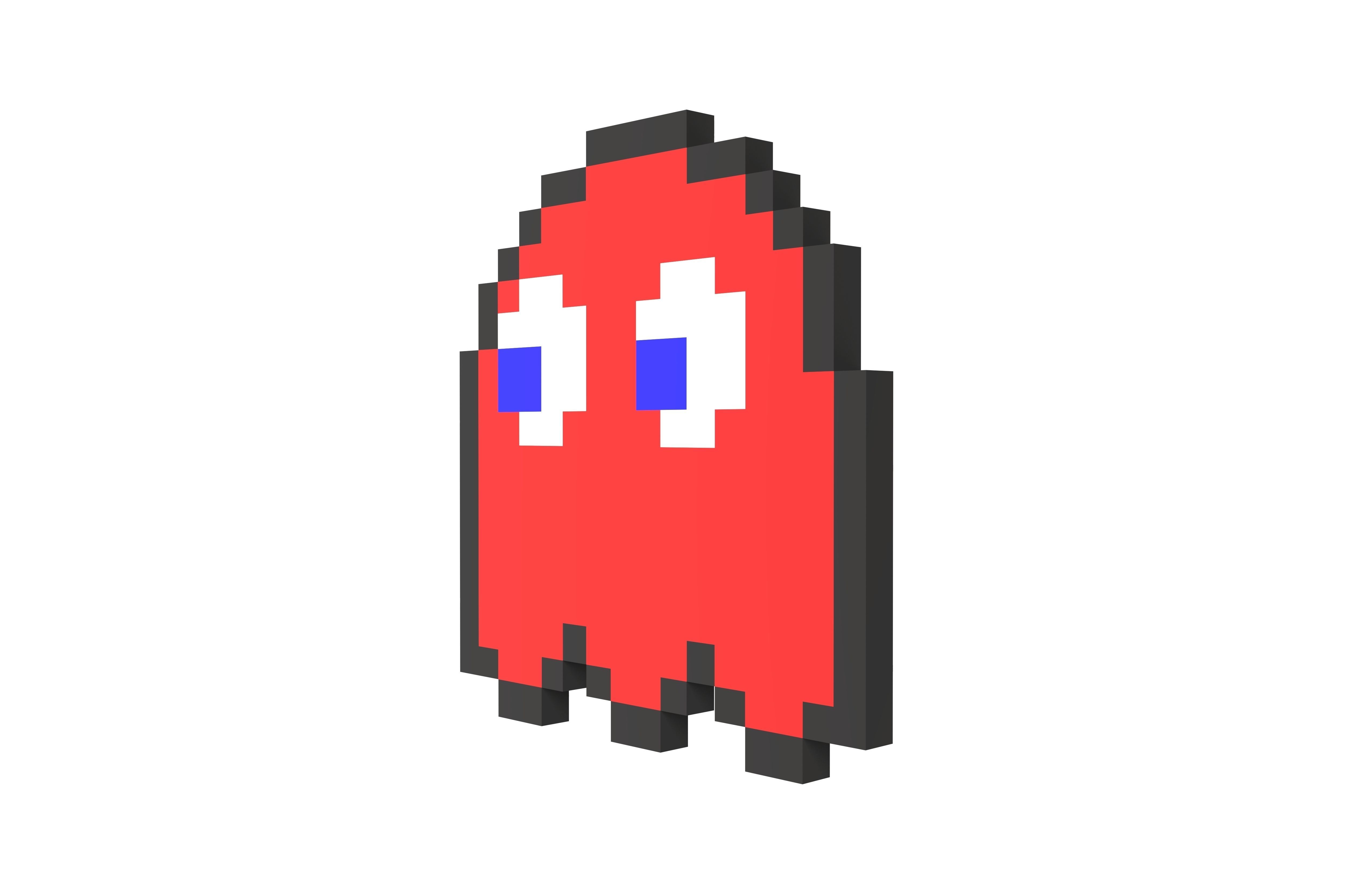 3D model Pixel Blinky v1 004 VR / AR / low-poly | CGTrader