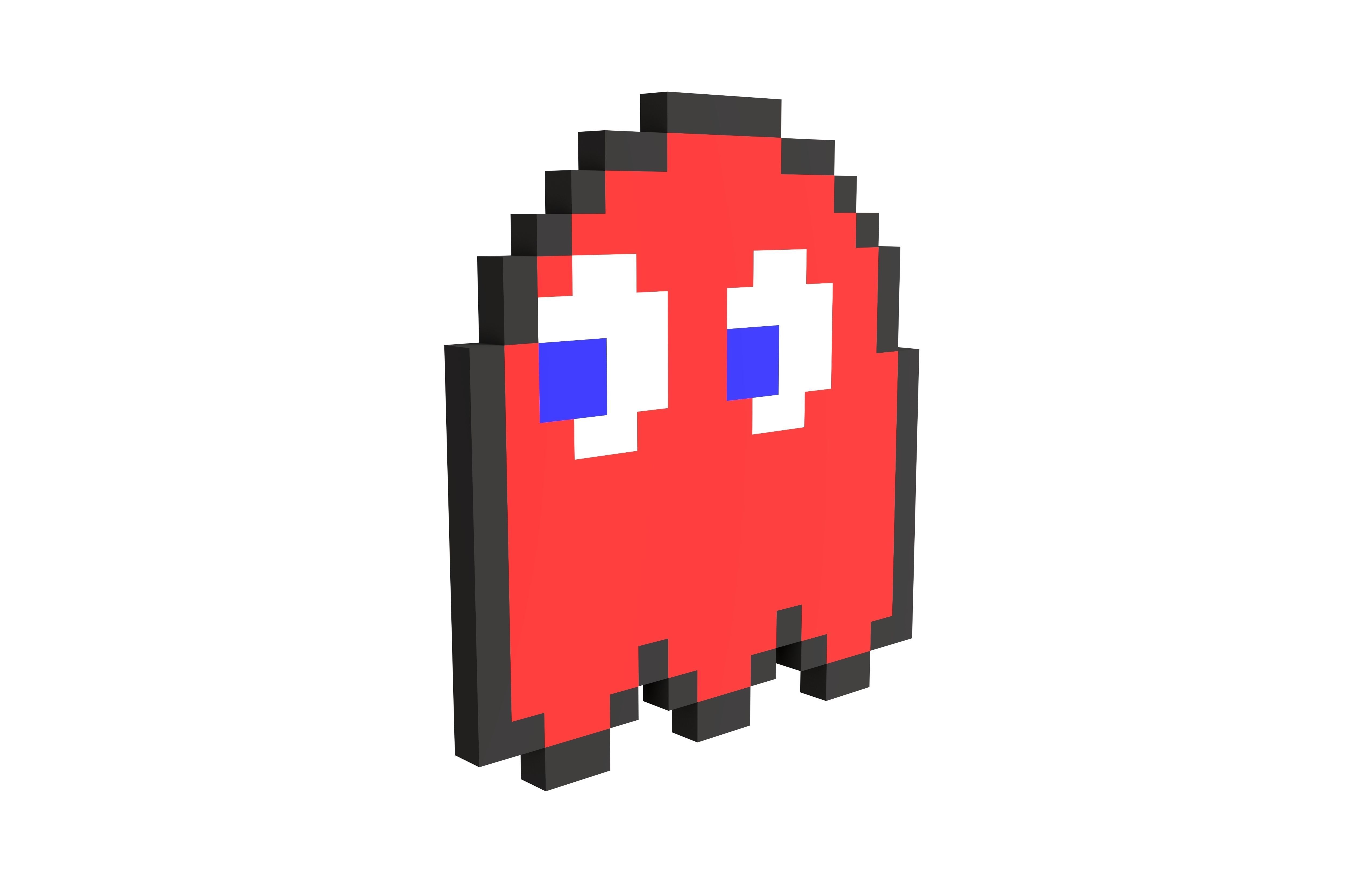 3D model Pixel Blinky v1 004 VR / AR / low-poly | CGTrader
