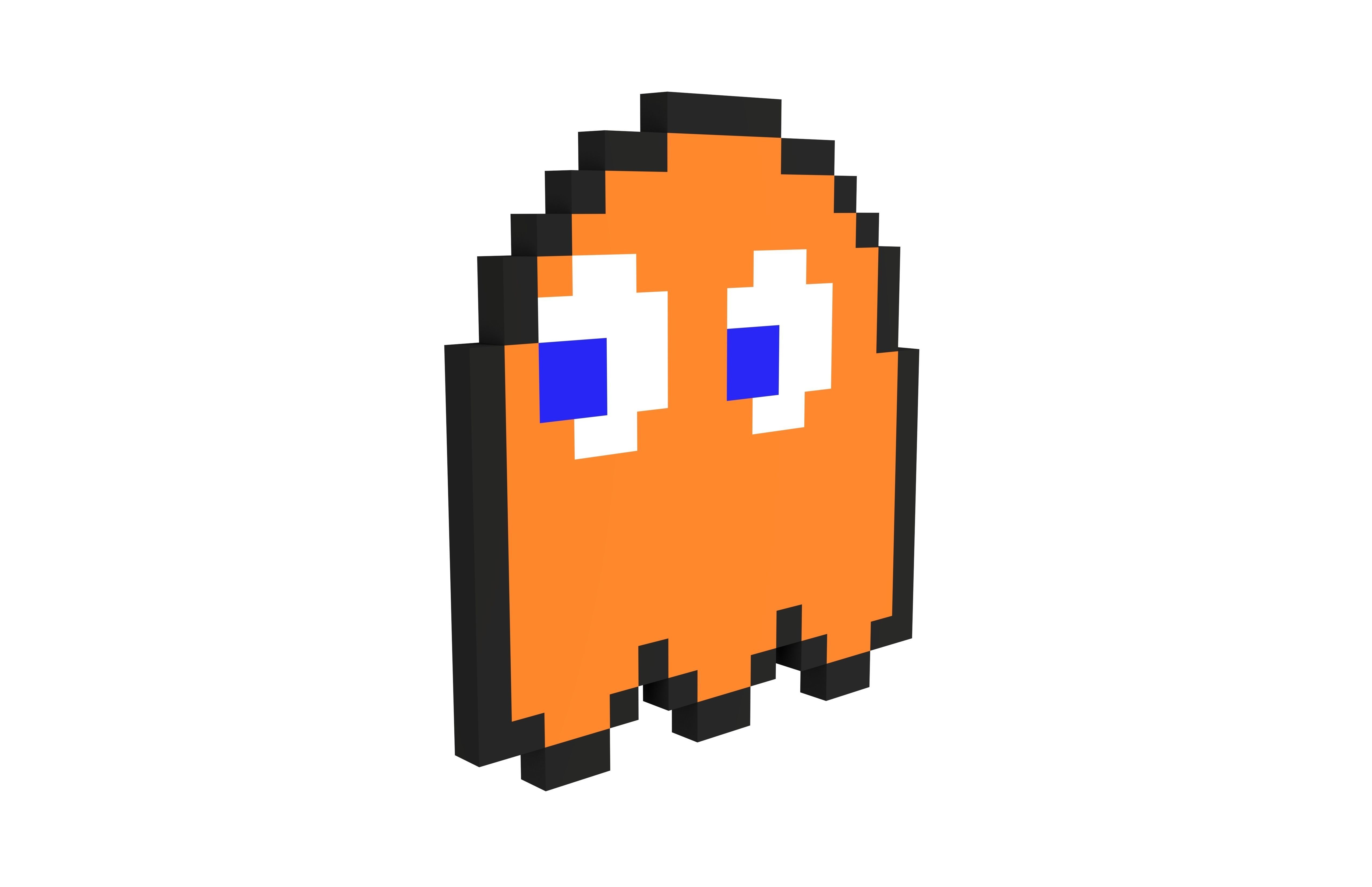 3D model Pixel Clyde v1 004 VR / AR / low-poly | CGTrader