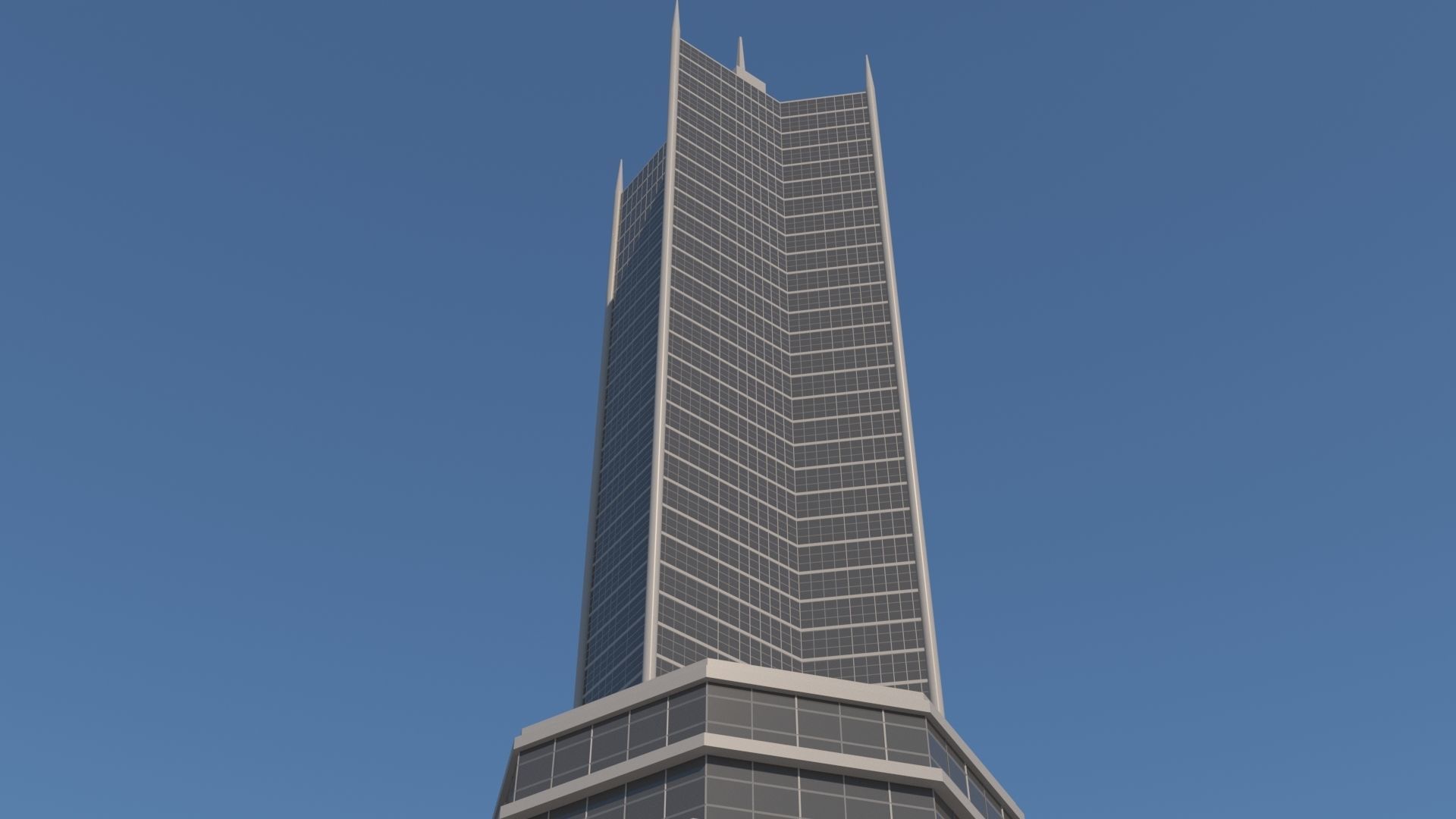 Skyscraper building free 3D model | CGTrader