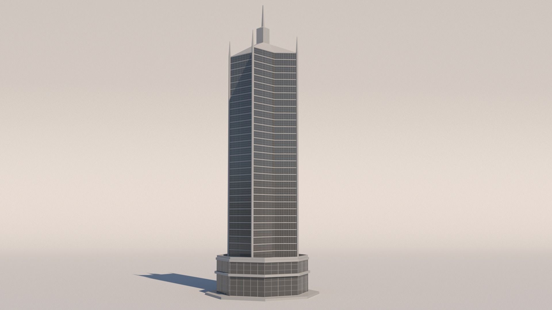 Skyscraper building free 3D model | CGTrader