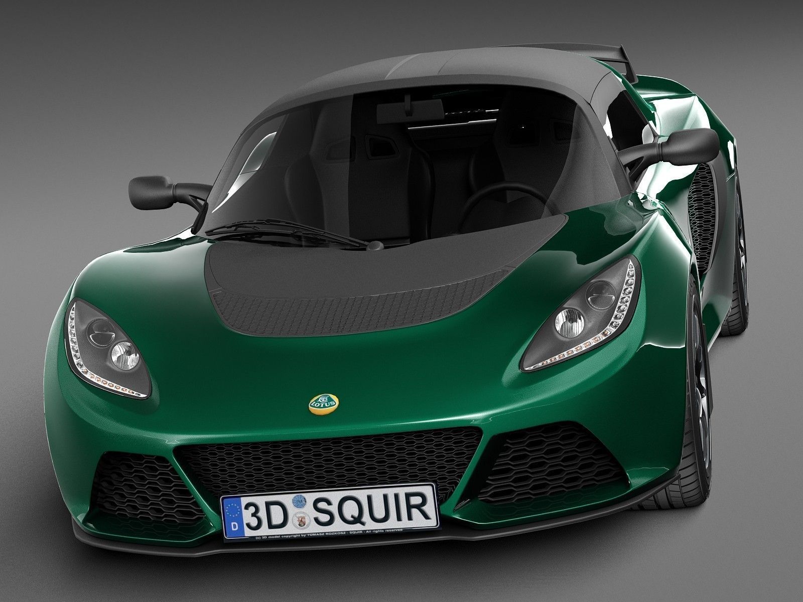 Lotus Exige Sport 350 2016 3D model | CGTrader