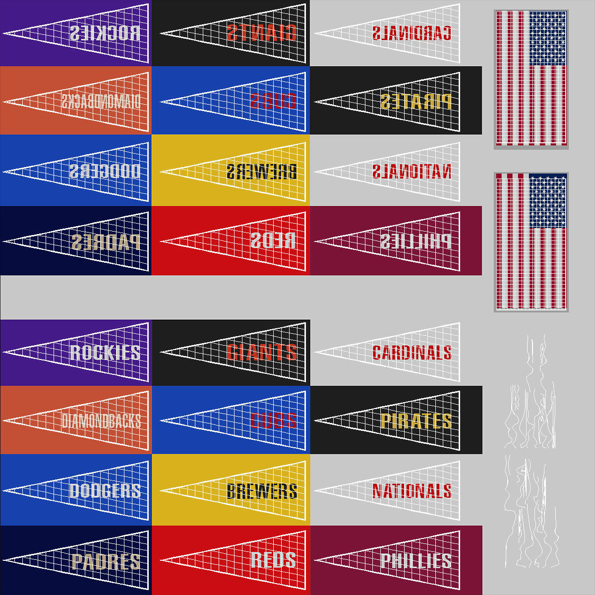 Stadium Flagpole 3D model | CGTrader