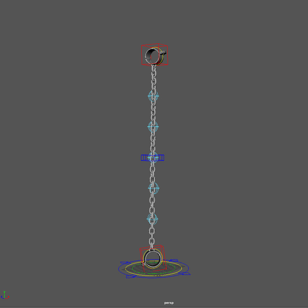Chain 3D model rigged | CGTrader