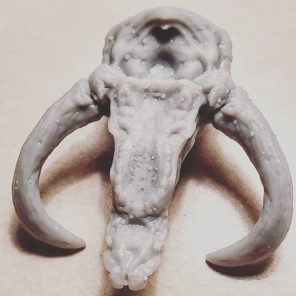 Mythosaur Skull 3D model 3D printable | CGTrader