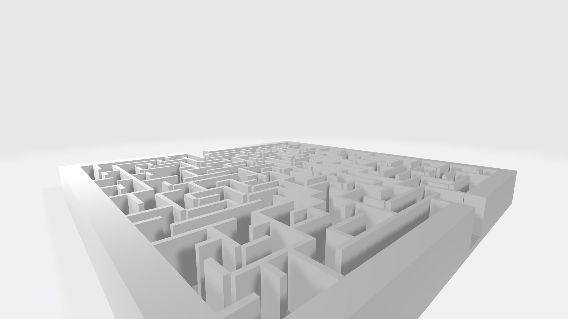 Maze or Labyrinth free 3D model | CGTrader