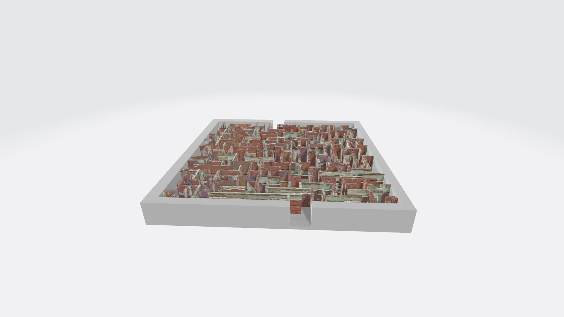 Maze or Labyrinth free 3D model | CGTrader