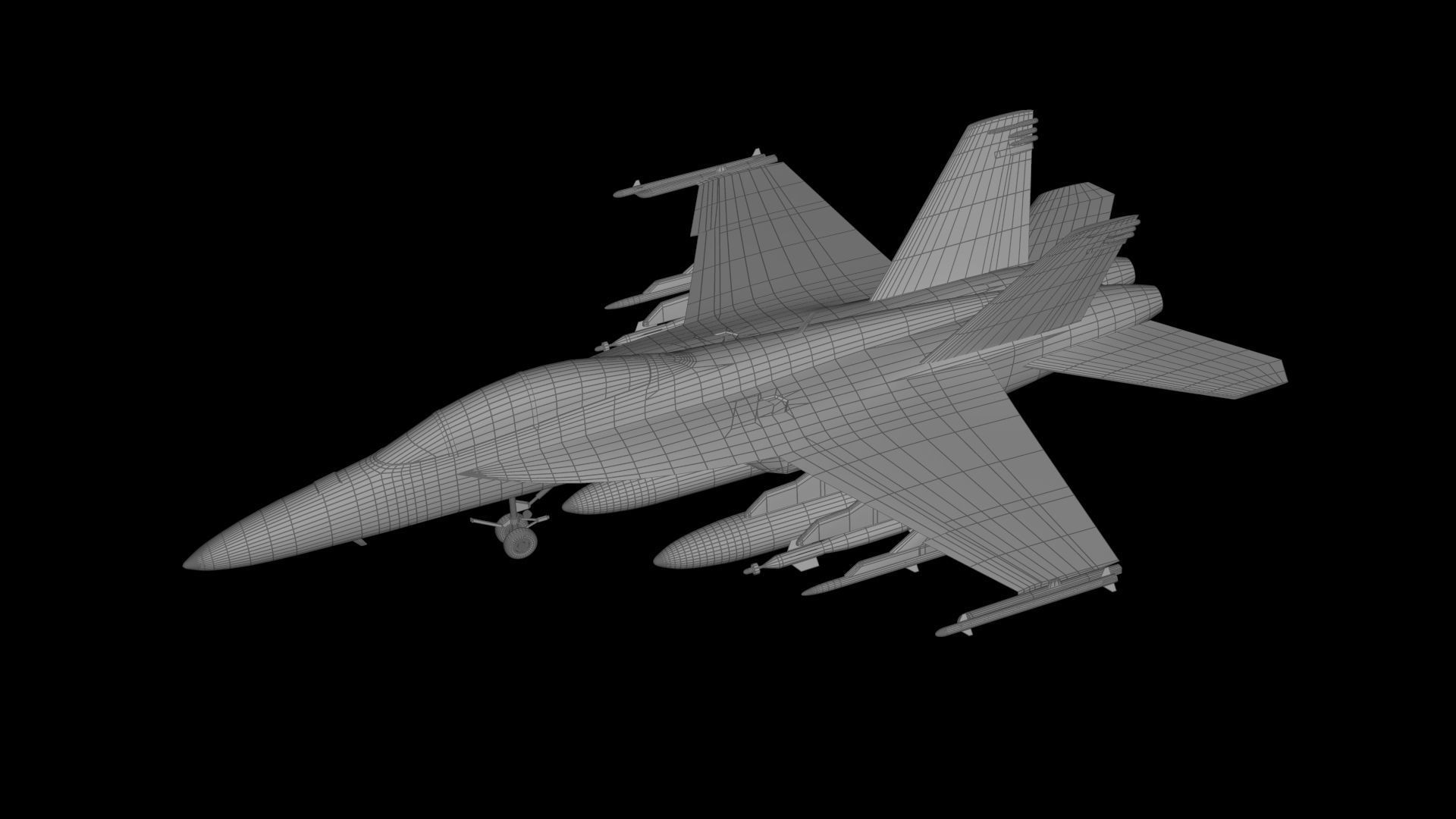 FA-18F Super Hornet free VR / AR / low-poly 3D model | CGTrader