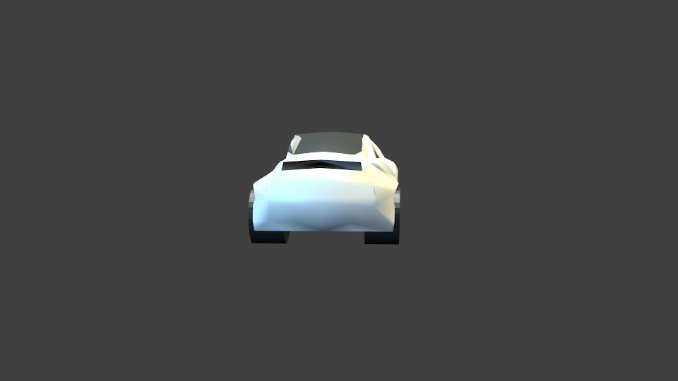 Tesla S Car Low Poly Model VR AR free VR / AR / low-poly 3D model ...