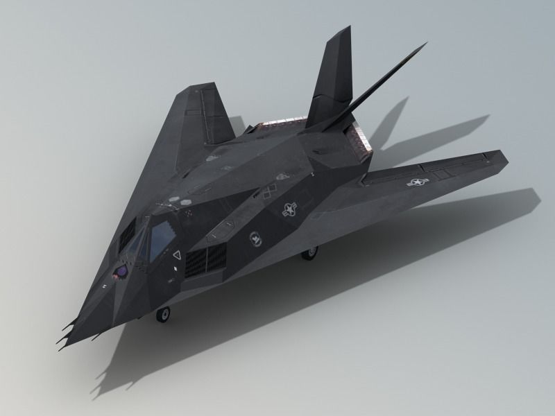 3D model Lockheed Martin F-117A Nighthawk VR / AR / low-poly | CGTrader