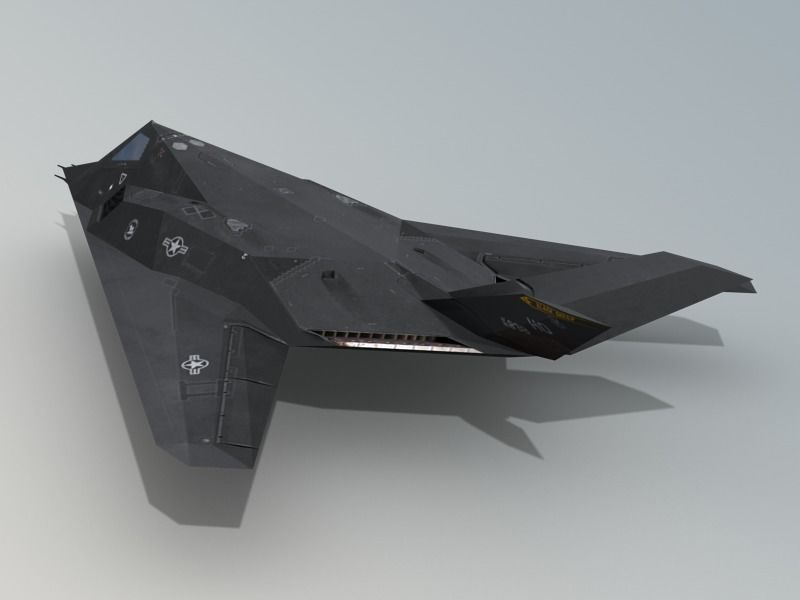 3D model Lockheed Martin F-117A Nighthawk VR / AR / low-poly | CGTrader