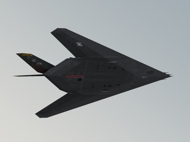 3D model Lockheed Martin F-117A Nighthawk VR / AR / low-poly | CGTrader