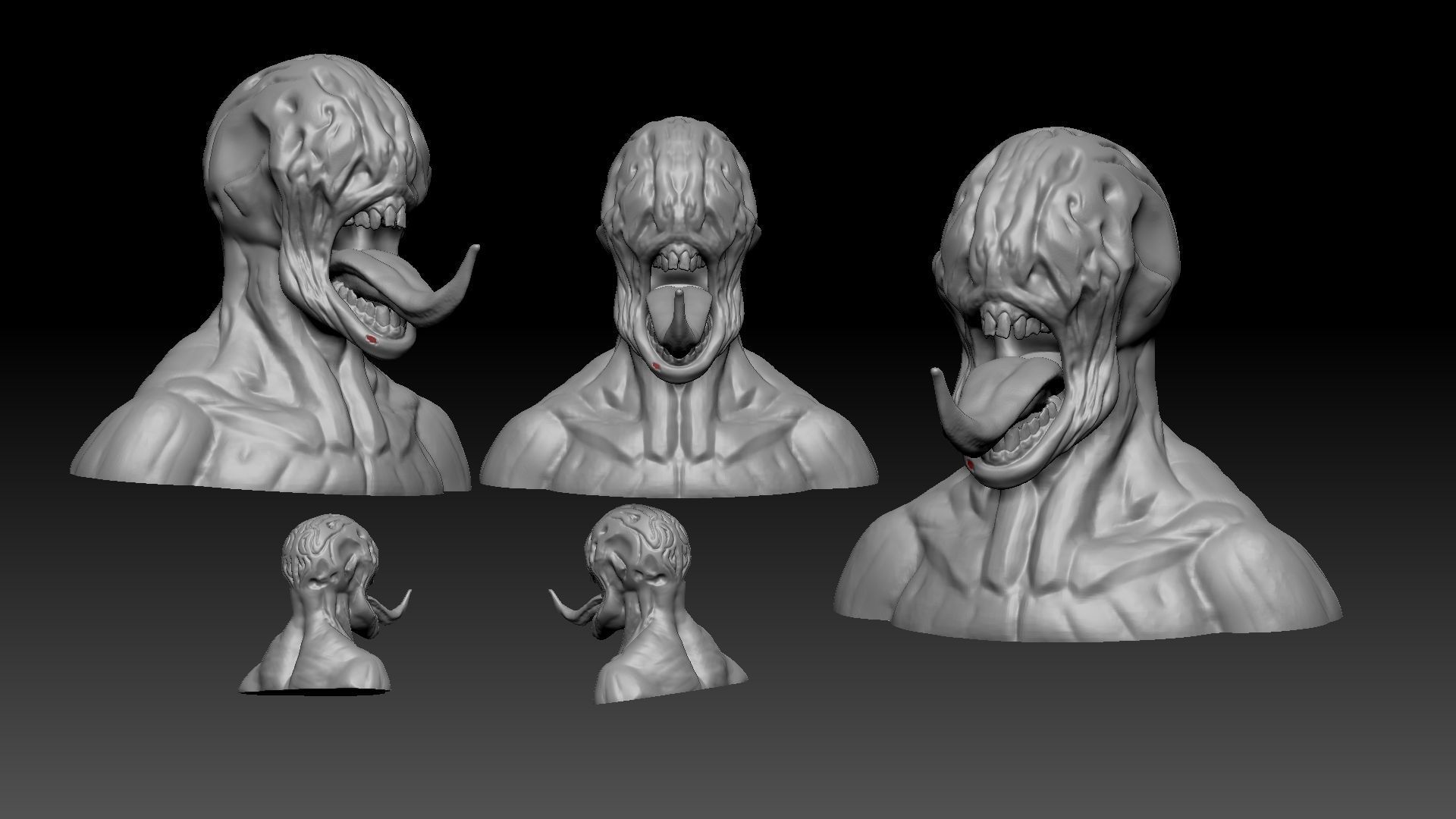 Monstr 3D model | CGTrader