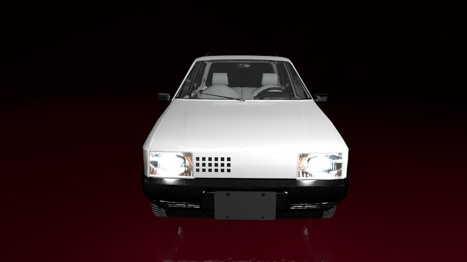 Mehran Car Animated 3D model animated | CGTrader