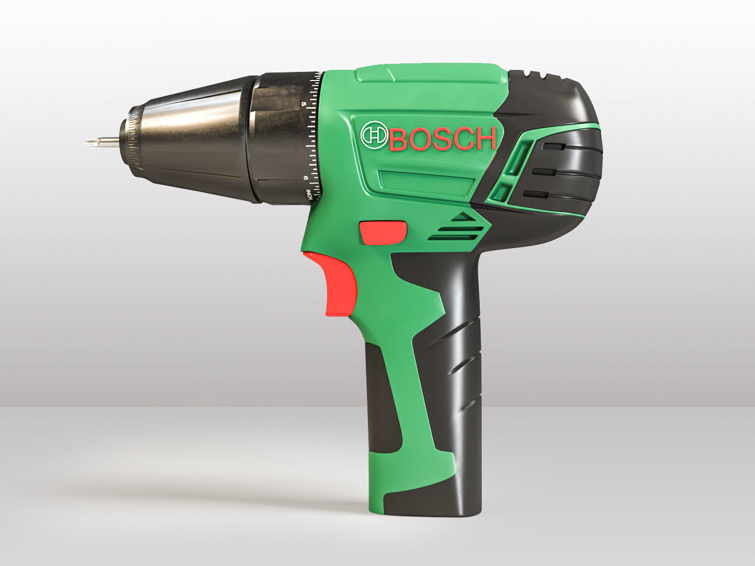 Bosch PSR 1080 LI Cordless Drill Driver 3D model | CGTrader