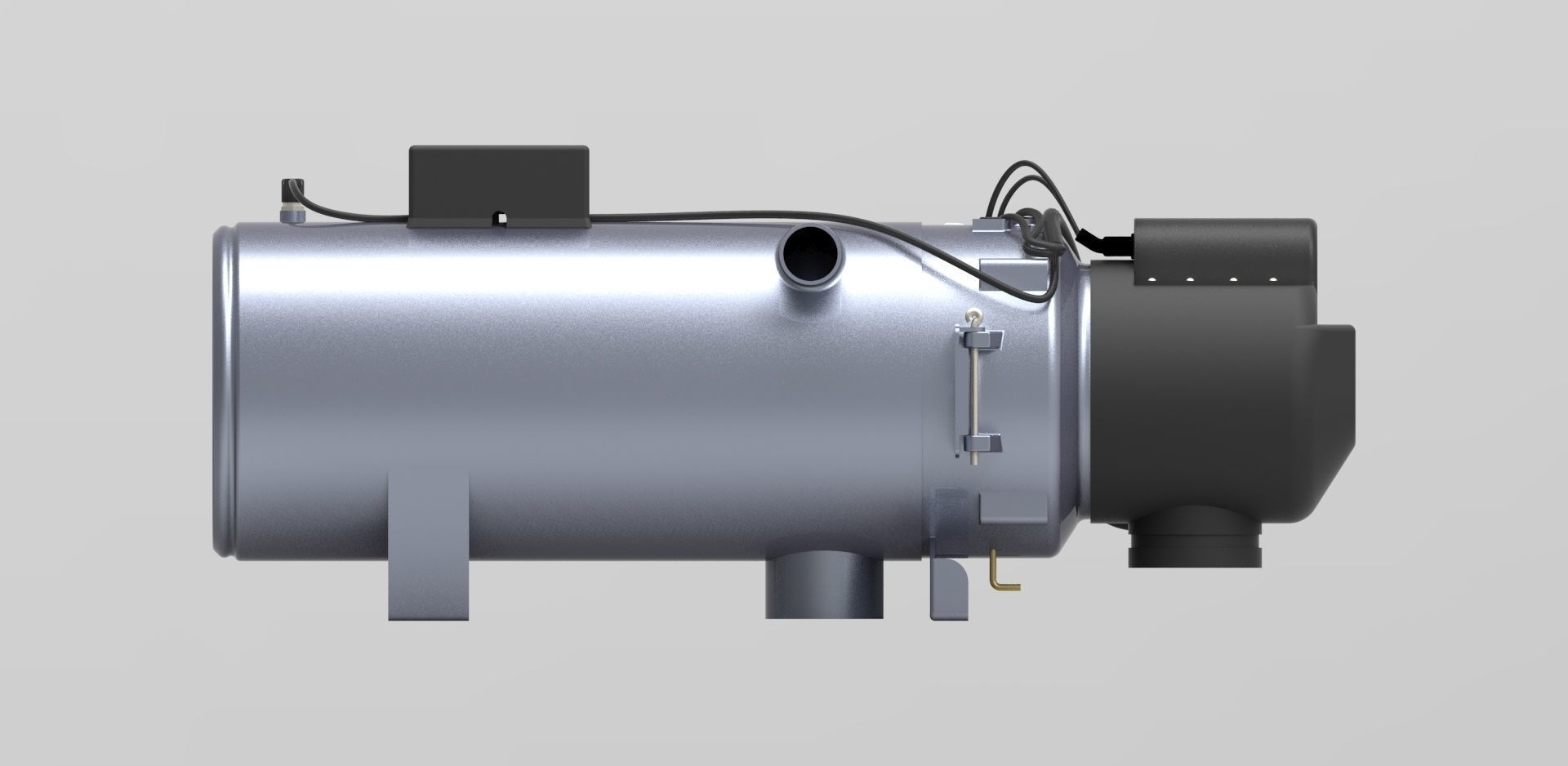 Webasto DBW 300 heater 3D model | CGTrader