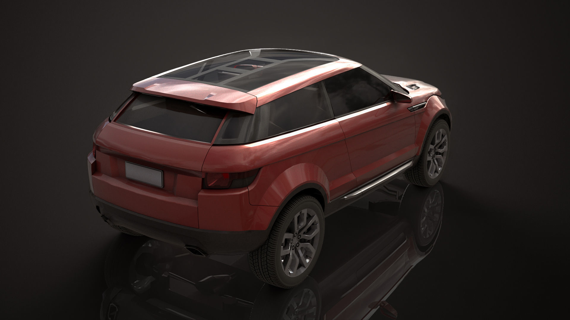 3D model Land rover concept car VR / AR / low-poly | CGTrader