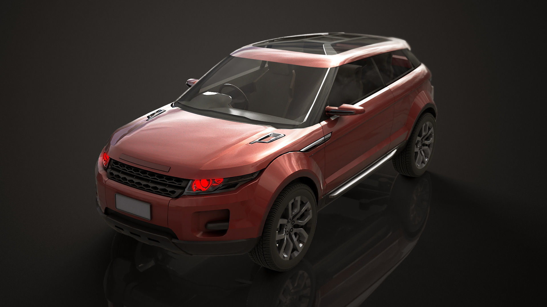 3D model Land rover concept car VR / AR / low-poly | CGTrader