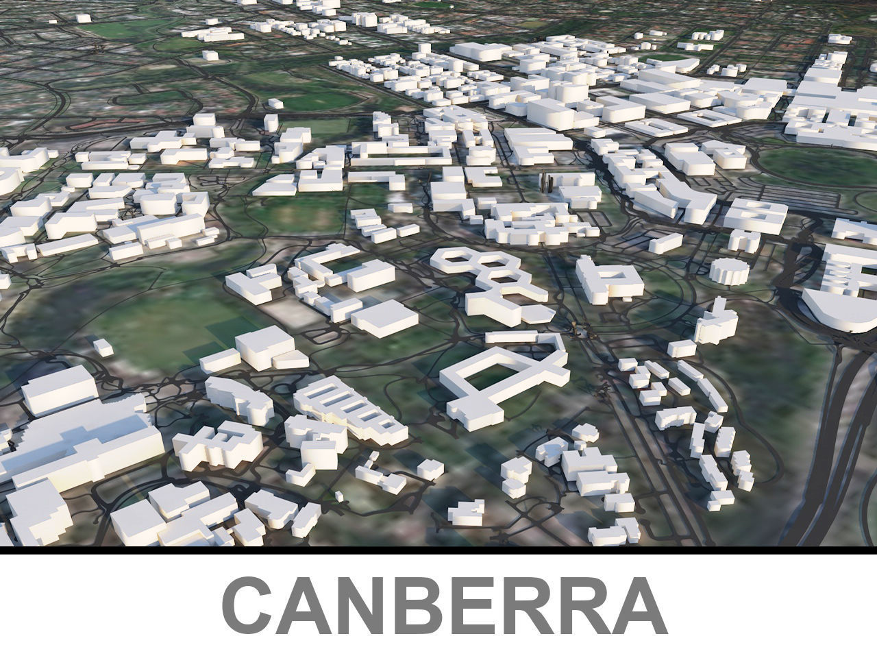 Canberra Capital of Australia 3D model | CGTrader