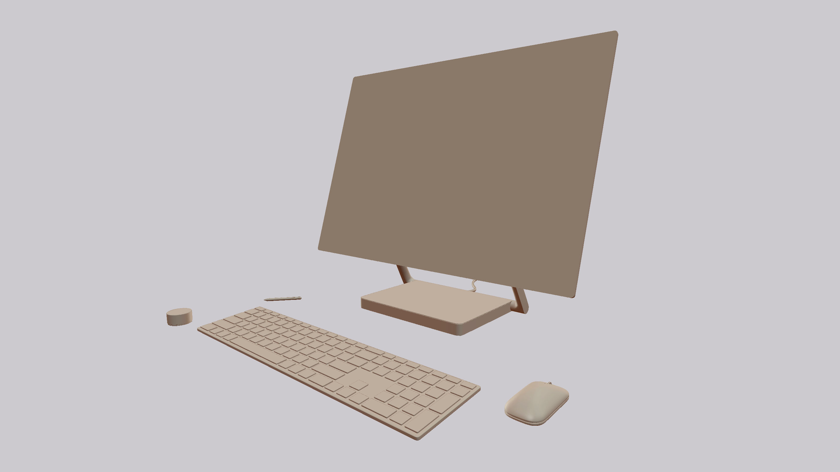 Microsoft Surface Studio 3D model | CGTrader