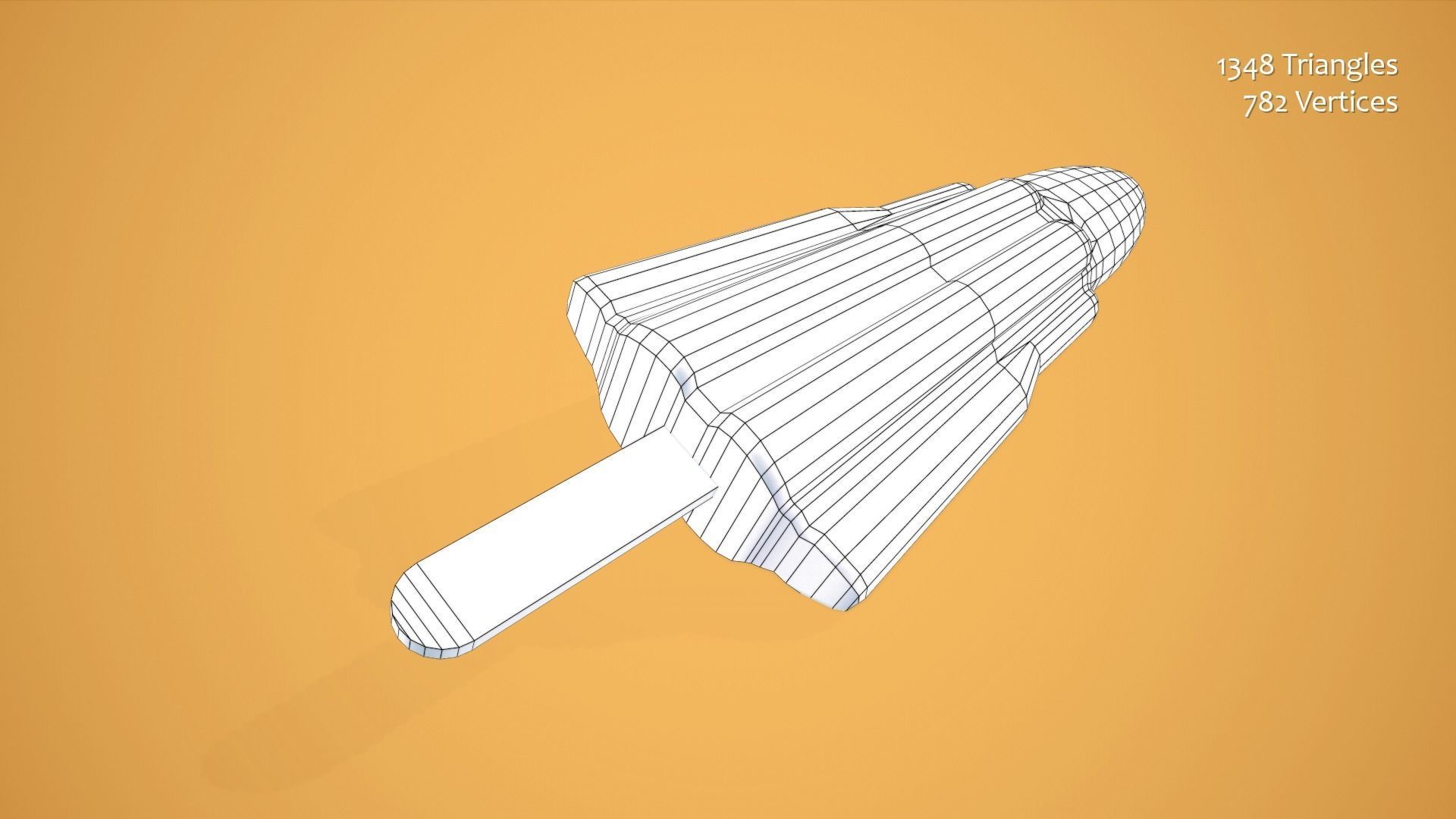 3D model Rocket Ice Lolly VR / AR / low-poly | CGTrader