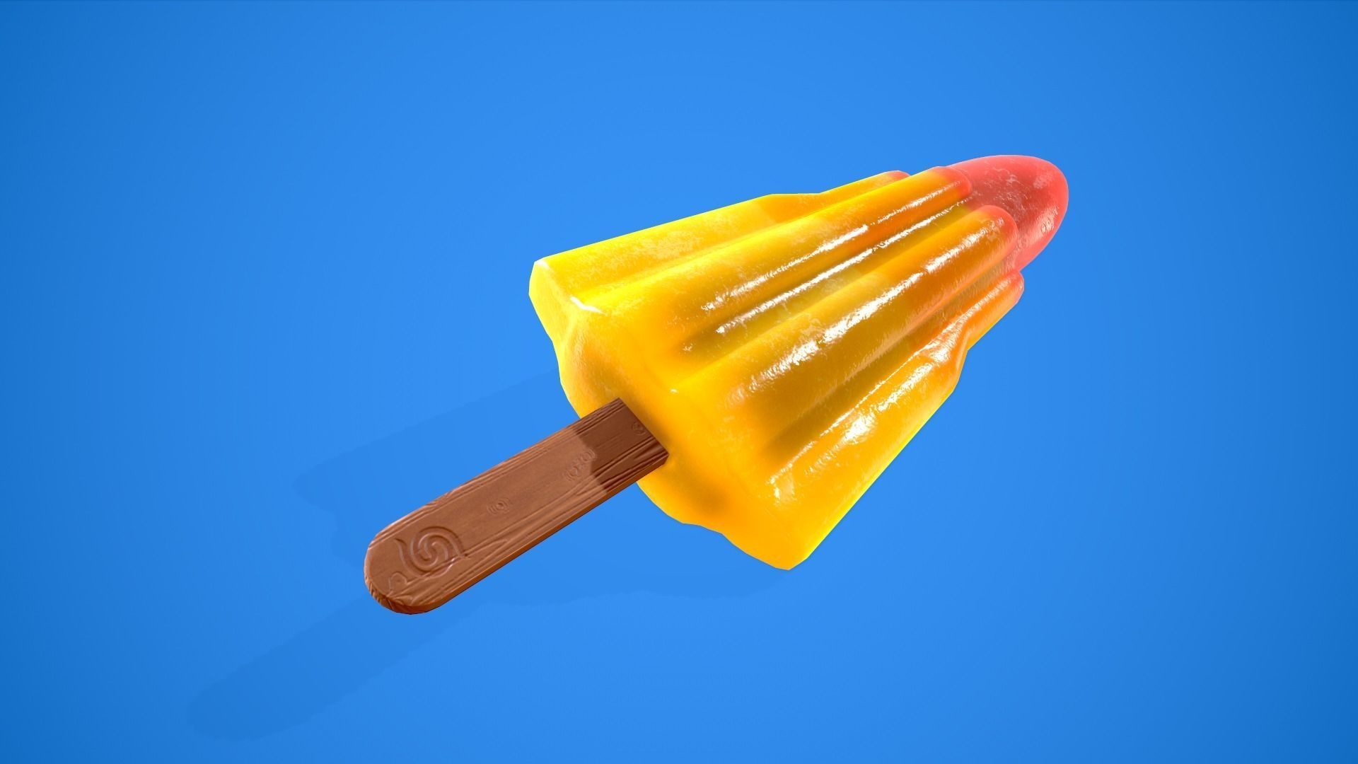 3D model Rocket Ice Lolly VR / AR / low-poly | CGTrader