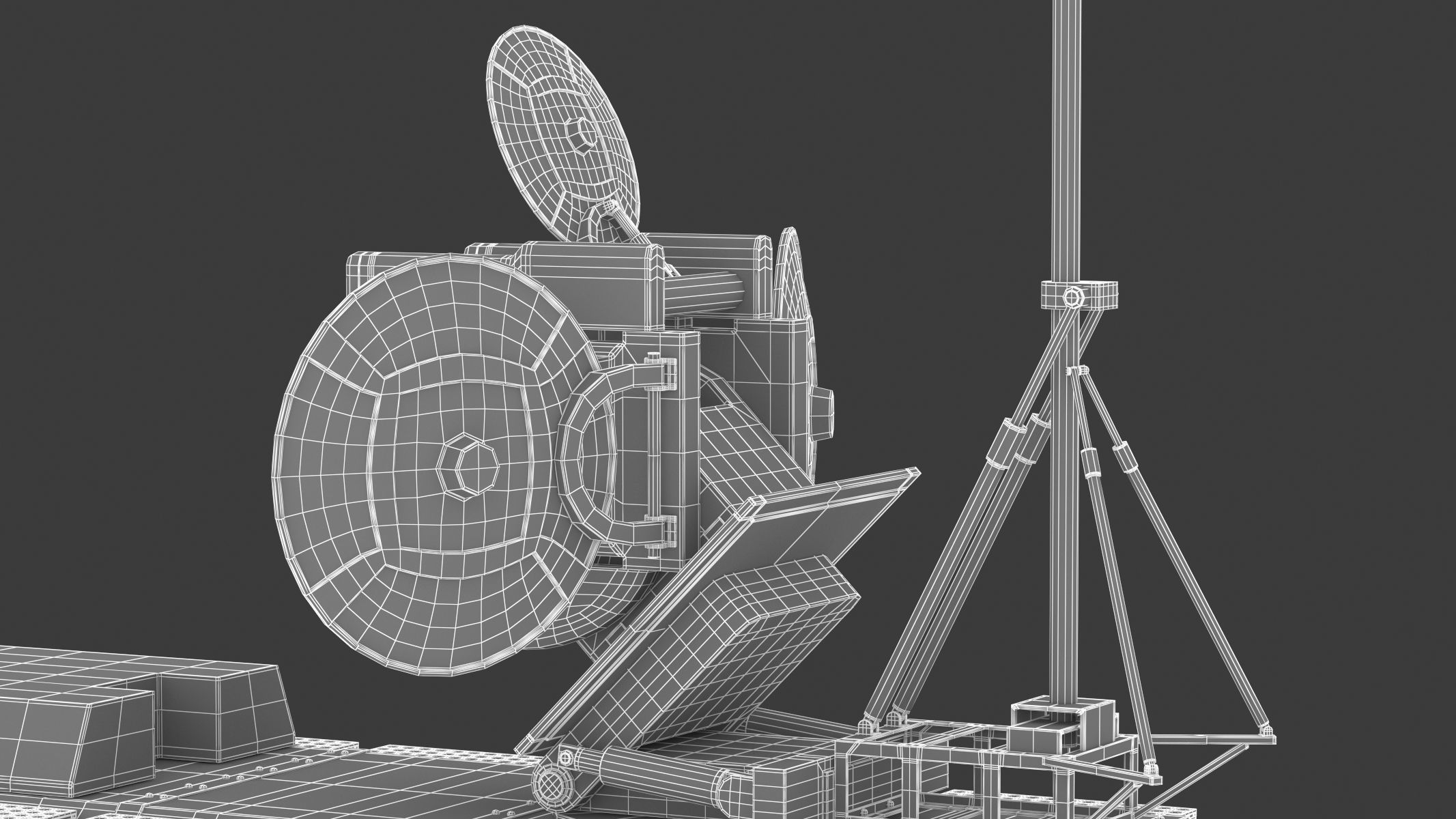 Krasukha Electronic Warfare System 3D model | CGTrader