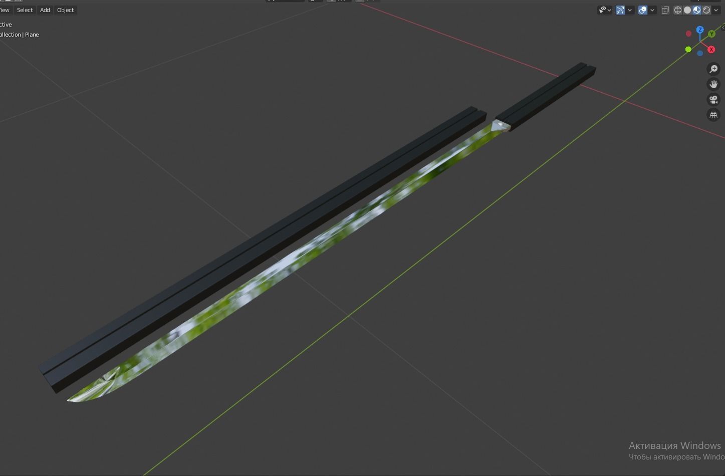 Sasuke sword - Kusanagi free 3D model | CGTrader