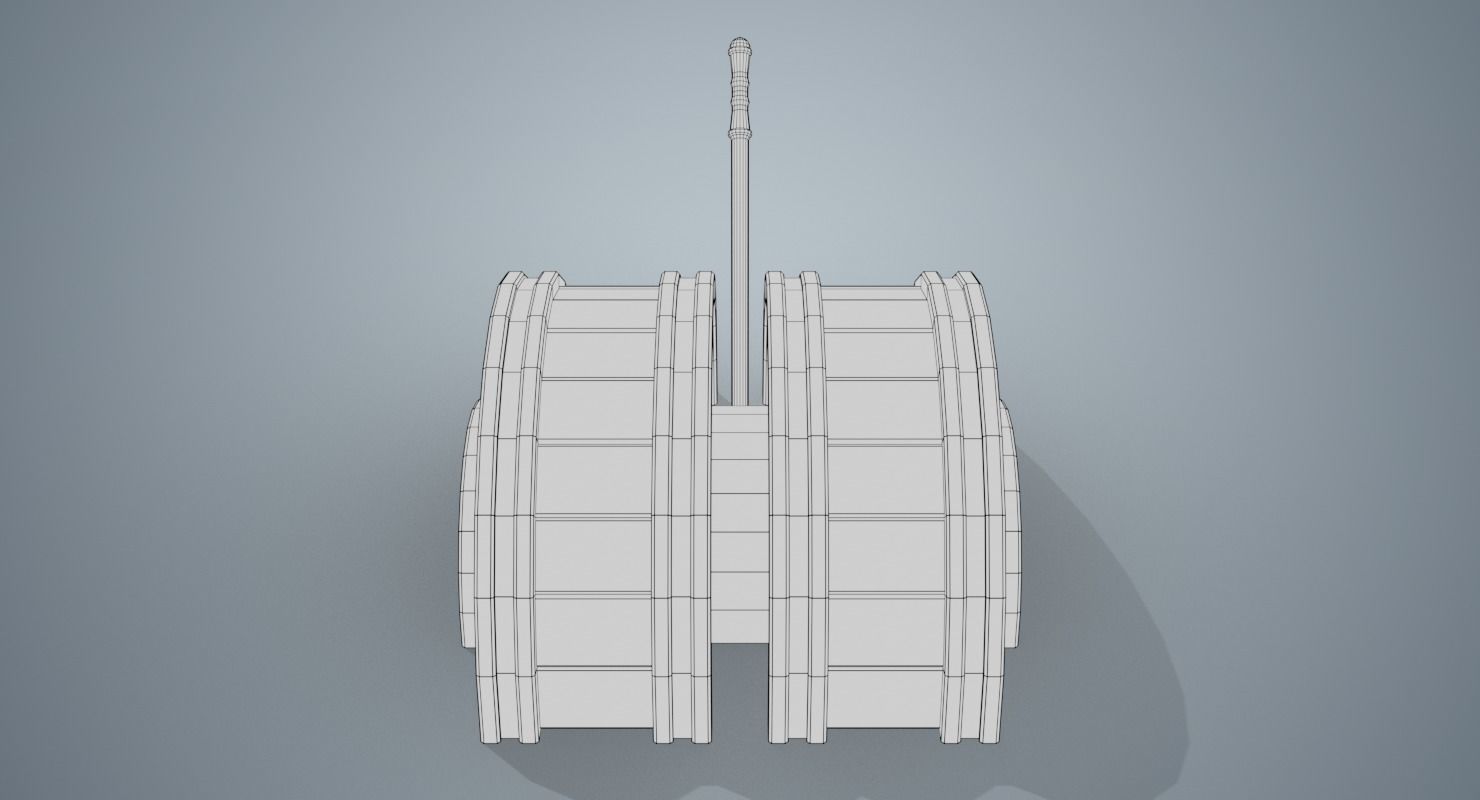 3D model Dungeon Lever VR / AR / low-poly | CGTrader